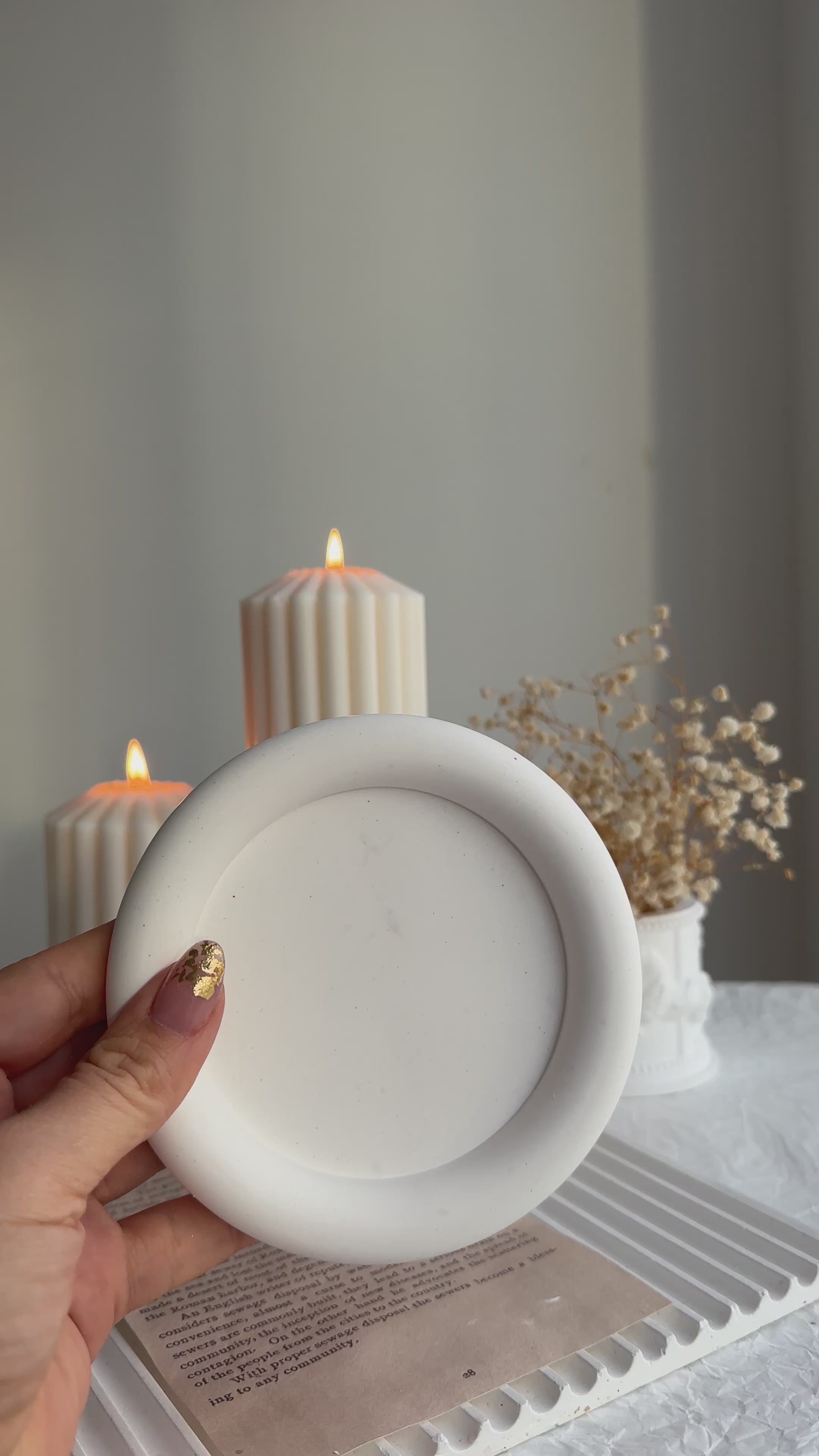 Platito redondo “Selin” – VelaVista